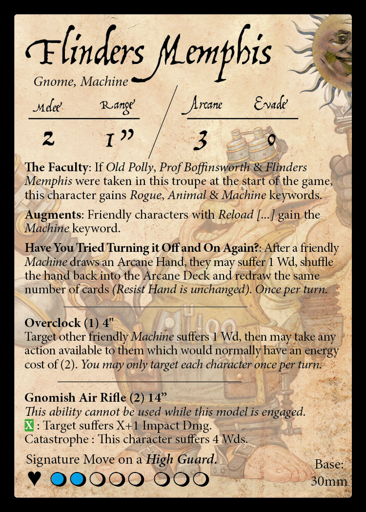Professor Flinders Memphis – MoonstoneGame