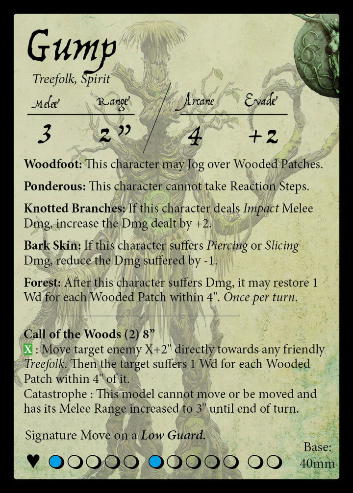 Stat Card: Gump – MoonstoneGame