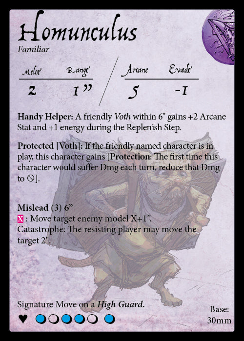 "Voth and the Homonculus" Limited Edition model – MoonstoneGame