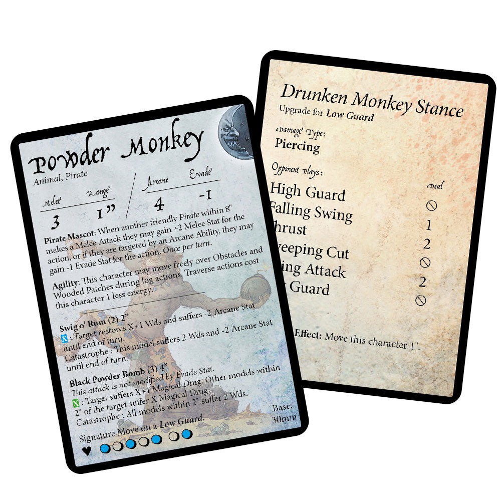 Stat Card: Powder Monkey – MoonstoneGame