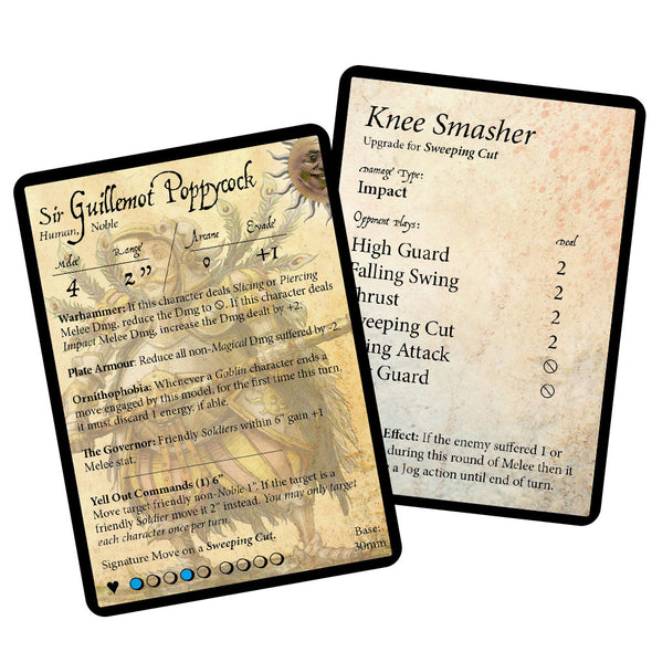 Stat Card: Sir Guillemot Poppycock – MoonstoneGame