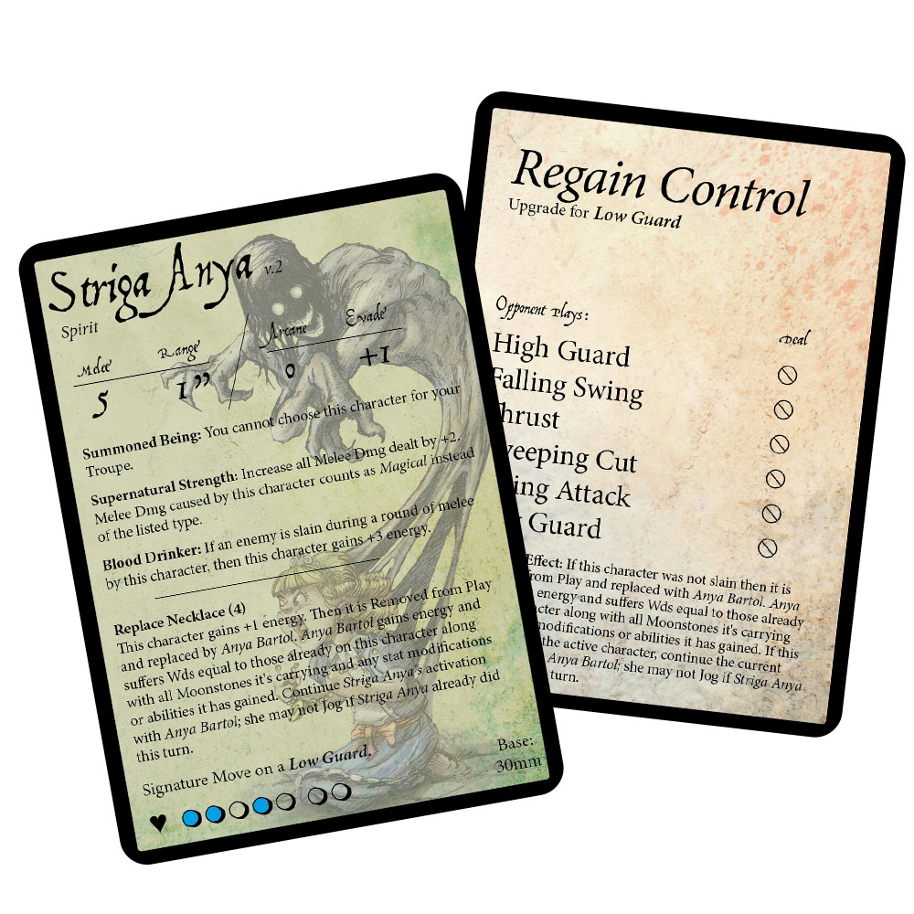 Stat Card: Striga Anya V2 – MoonstoneGame
